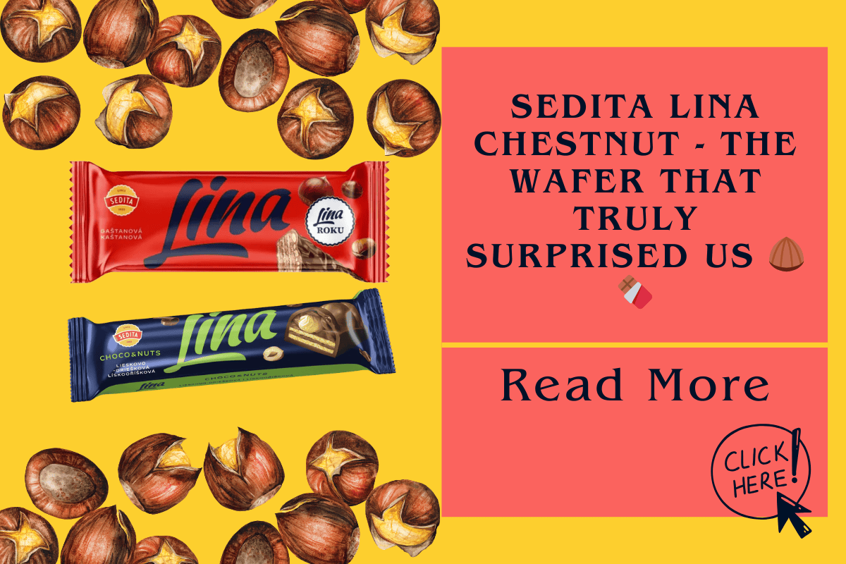 Sedita Lina Chestnut 50g : la gaufrette qui nous a surpris – CzechiaFood