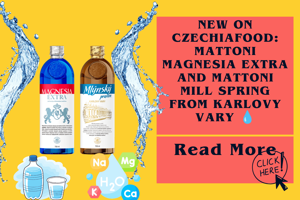 New: Mattoni Magnesia Extra & Mill Spring Karlovy Vary – CzechiaFood