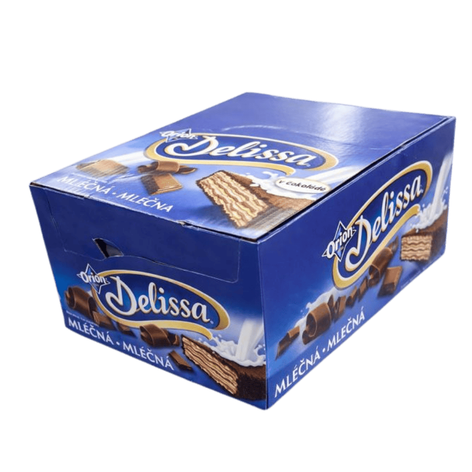 Orion Delissa Milk Chocolate Wafer 30pcs Bulk | Czechia Food – CzechiaFood