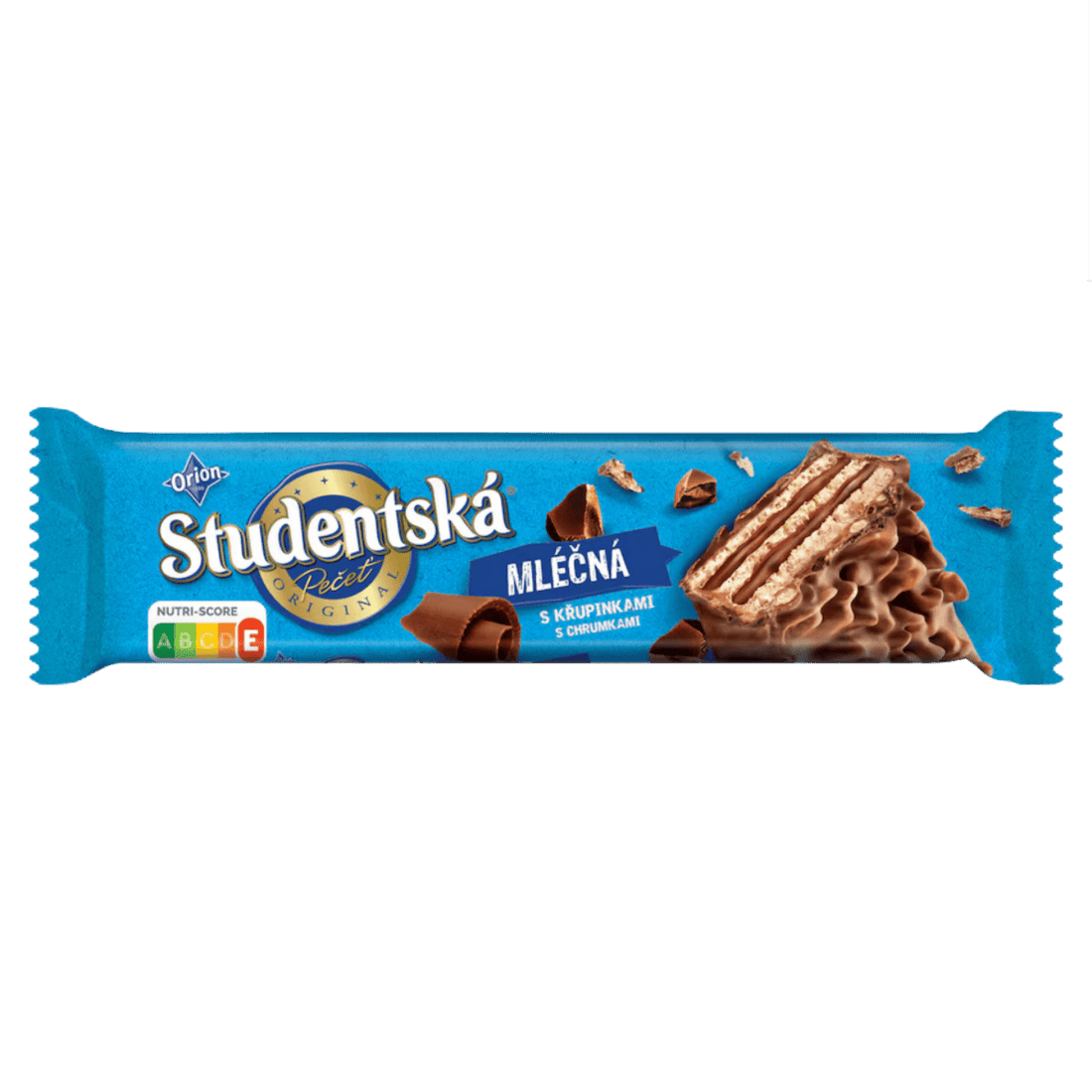 Orion Studentska Pecet Wafer Milk Chocolate & Crunch 31 g / 1.09 oz ...