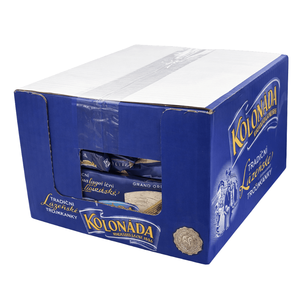 Opavia Kolonada Grand Hazelnut Triangles – Box of 24 | Czechia Food ...