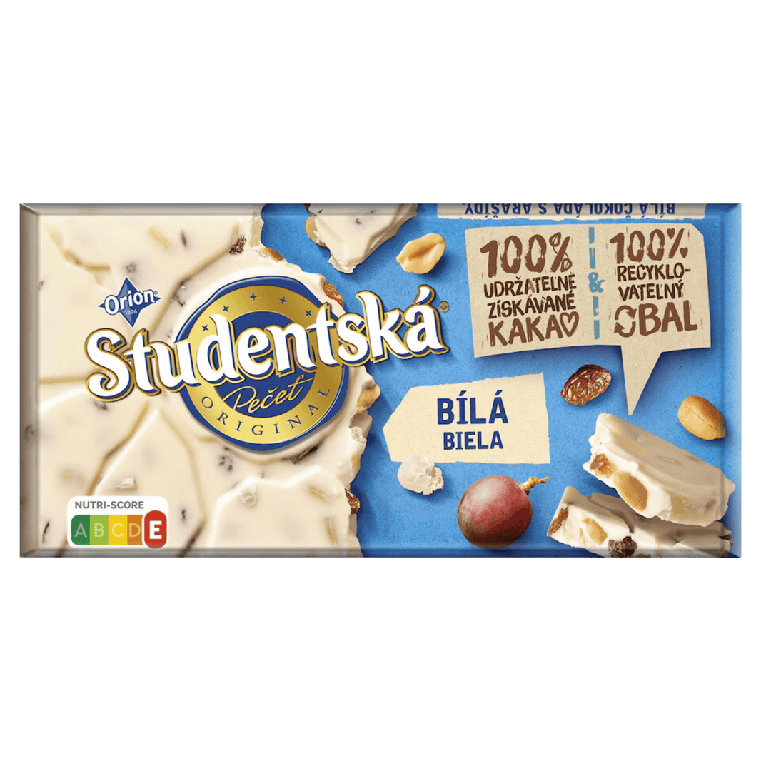 Czech Chocolate – Studentská Pečeť, Orion & More | CzechiaFood