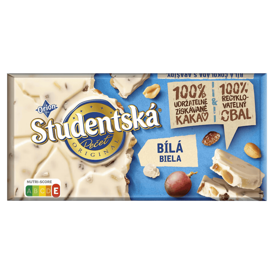 Czech Chocolate – Studentská Pečeť, Orion & More | CzechiaFood