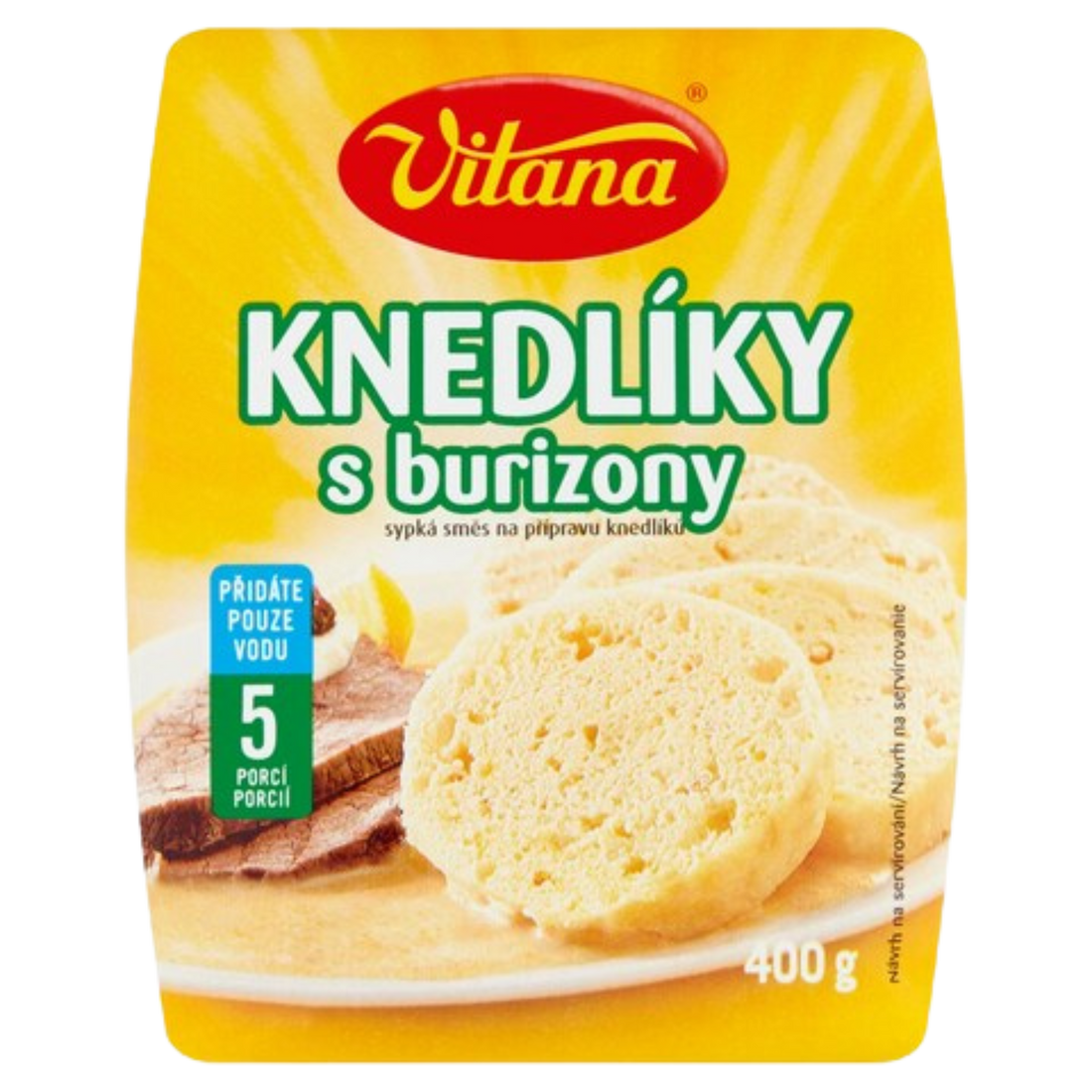 Vitana Knedlíky s burizony Fluffy Czech Rice Dumplings | Czechia Food ...