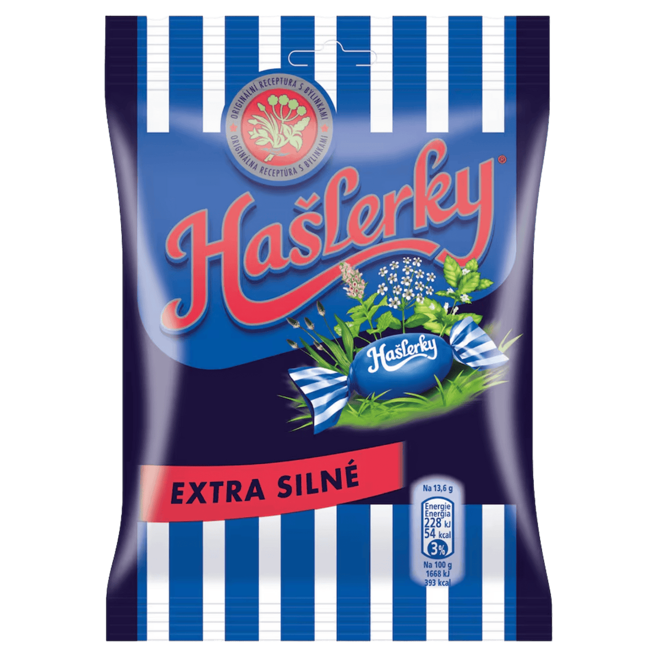 Hašlerky Extra Strong – Intense Herbal Menthol Candies | Czechia Food ...