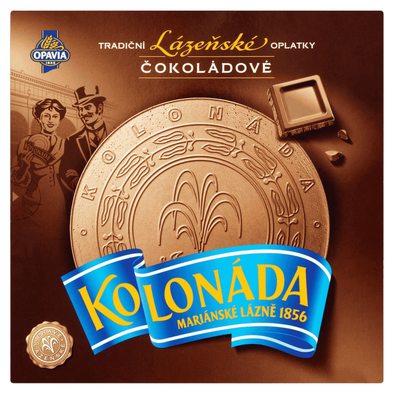 Opavia Kolonáda Spa Wafers – Chocolate | Czechia Food – CzechiaFood