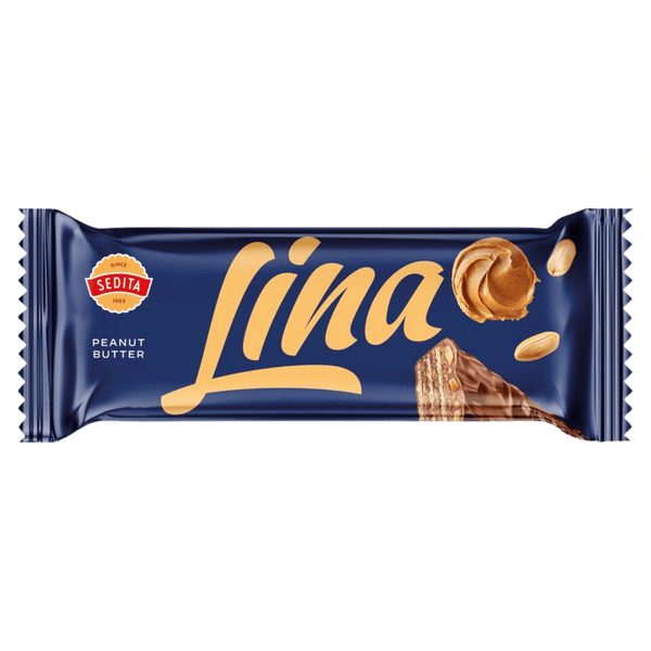 Sedita Lina Peanut Butter Wafer – Smooth & Nutty Snack | Czechia Food ...