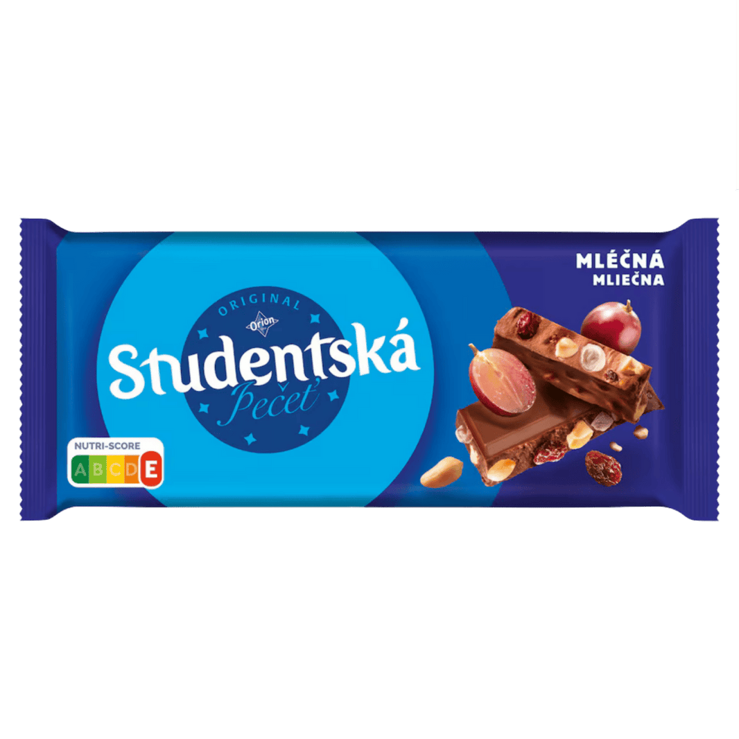 Czech Chocolate – Studentská Pečeť, Orion & More | CzechiaFood