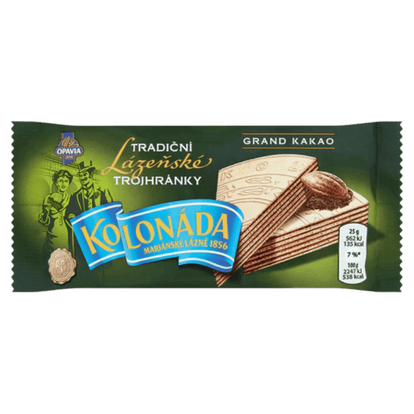 Opavia Kolonáda Grand Cocoa Triangles 50 g / 1.76 oz | Czechia Food ...